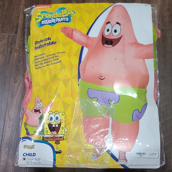 Spirit | Costumes | Spongebob Squarepants Patrick Inflatable Costume ...